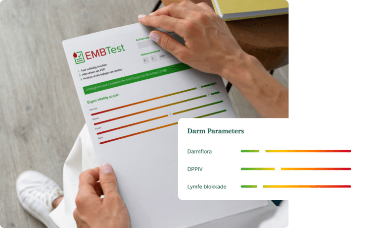 Voor mensen in de gezondheidszorg - EMB Test